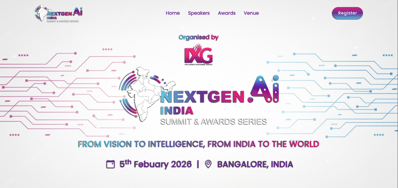 Home | NextGEN AI INDIA – Summit & Awards Series 2026